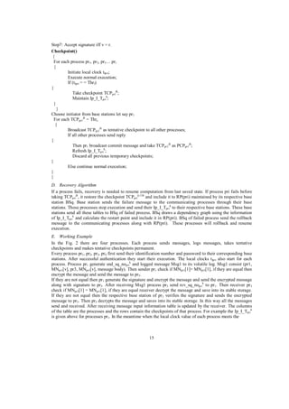 Secure Checkpointing Approach for Mobile Environment | PDF