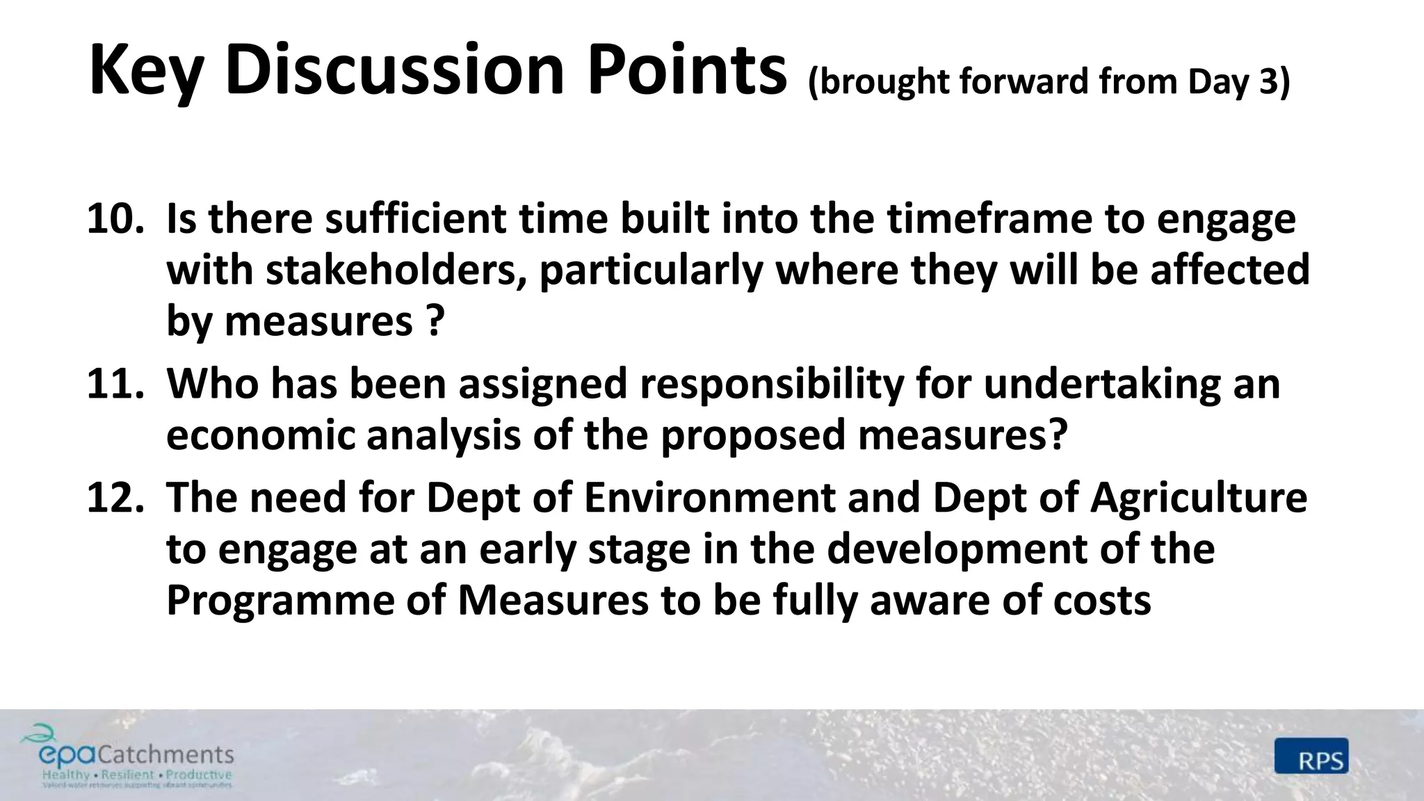 27. Recap - Key Discussion Points | PDF