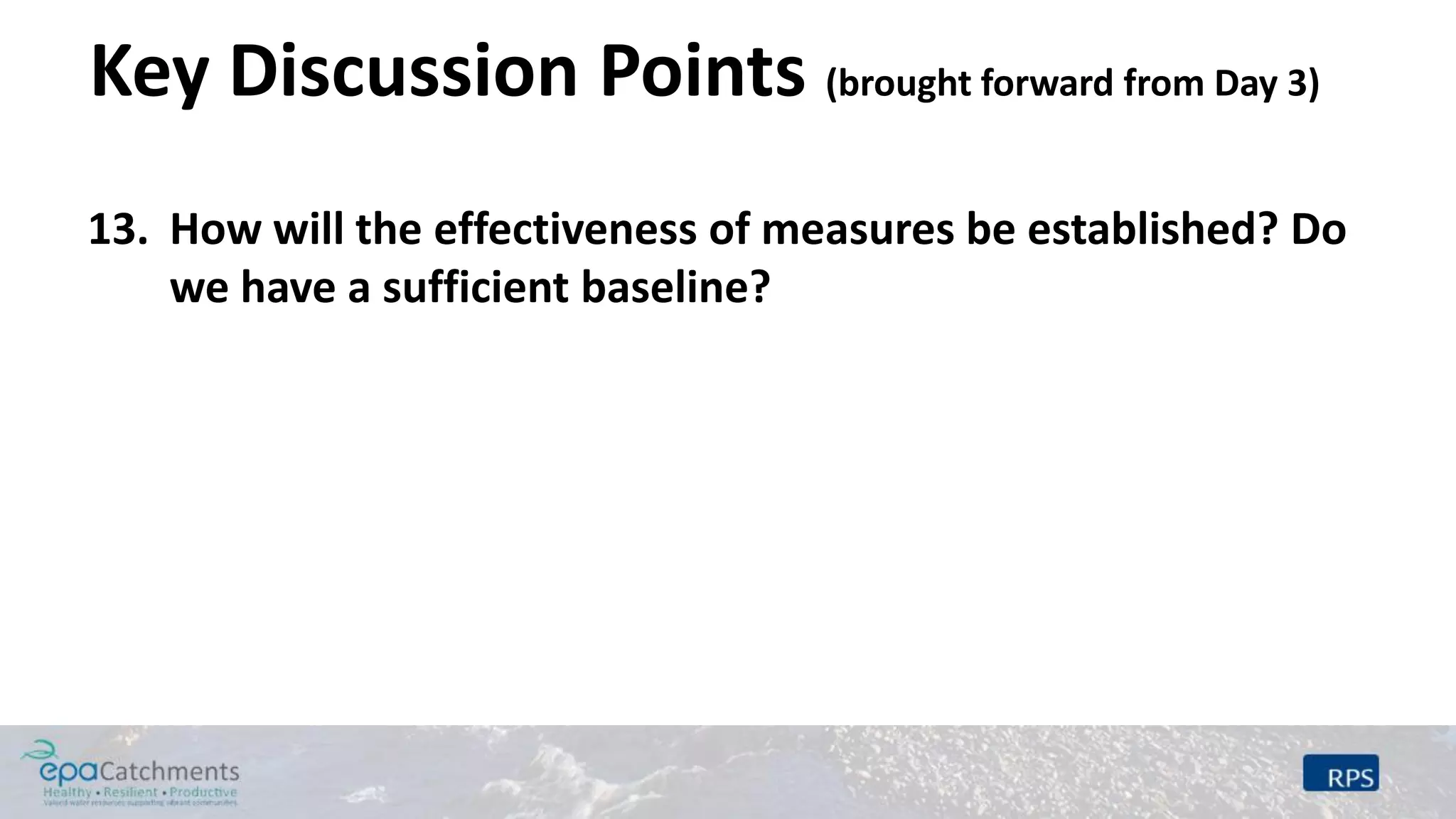 27. Recap - Key Discussion Points | PDF