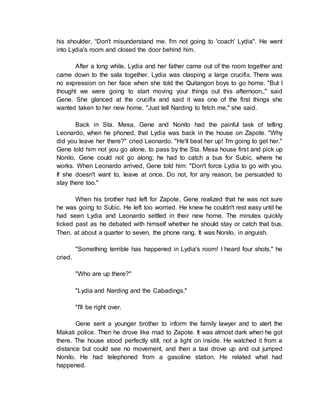 The House on Zapote Street | DOCX