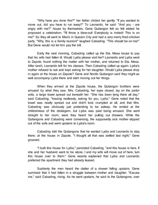 The House on Zapote Street | DOCX