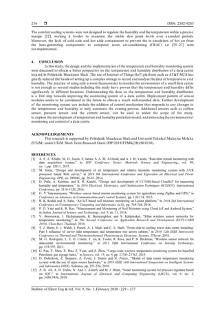 IoT based temperature and humidity monitoring framework | PDF