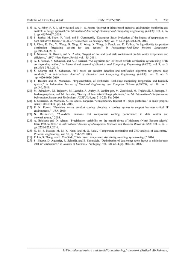 Iot Based Temperature And Humidity Monitoring Framework Pdf
