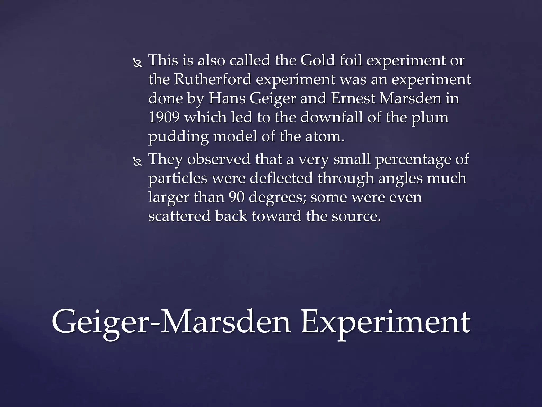 The Nuclear Atom | PPTX