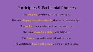 27.1 Participles and Participial Phrases | PPTX