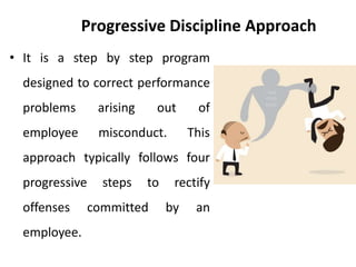 Progressive Discipline Approach - Industrial Relations | PPTX