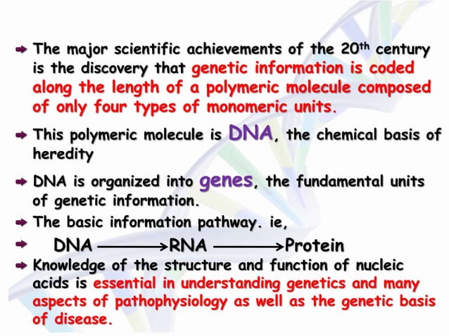 Chemistry of DNA | PPSX | Chemistry | Science
