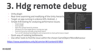 Unity optimization techniques applied in Catan Universe | PDF