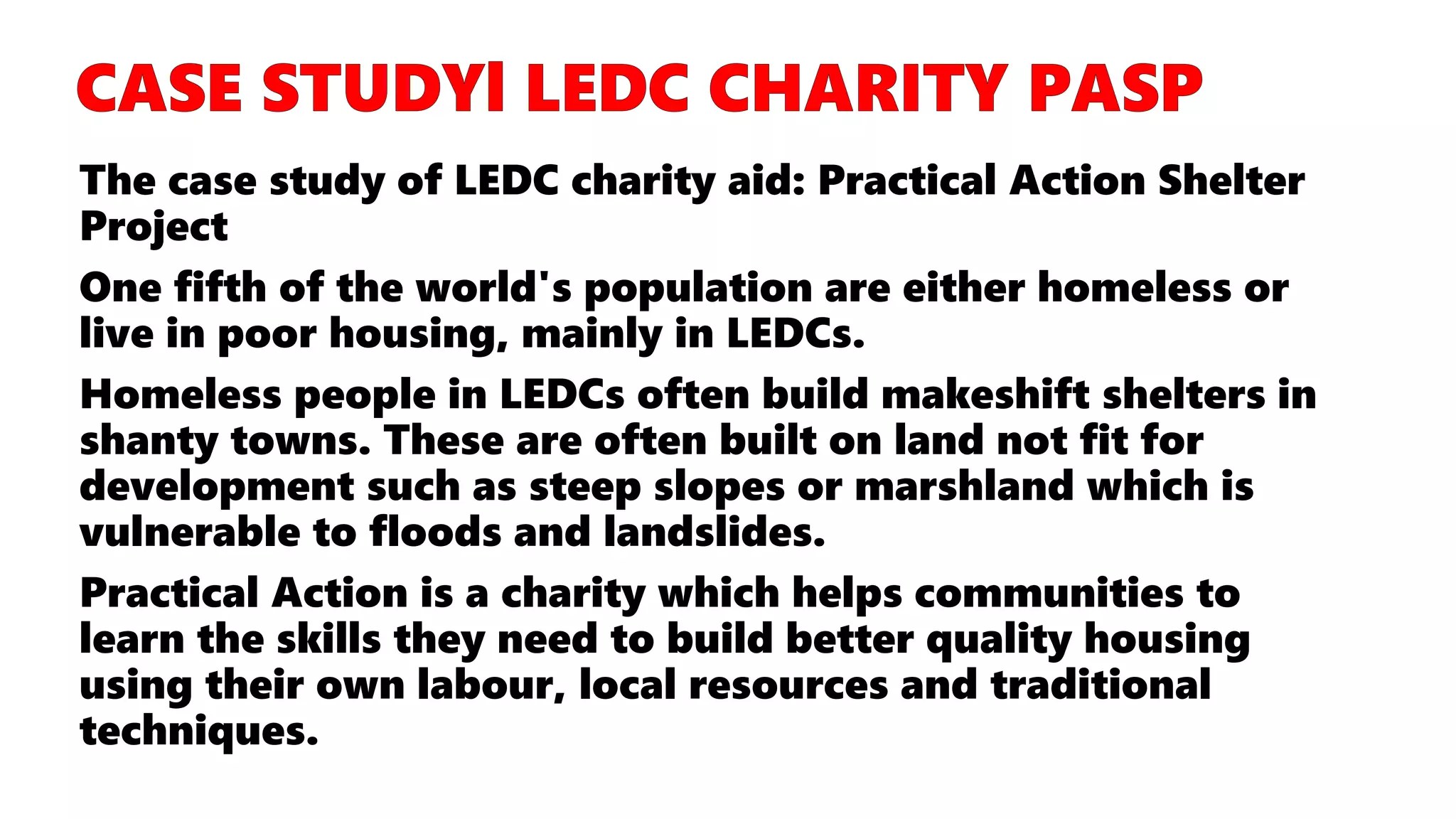 GEOGRAPHY IGCSE: AID | PPTX