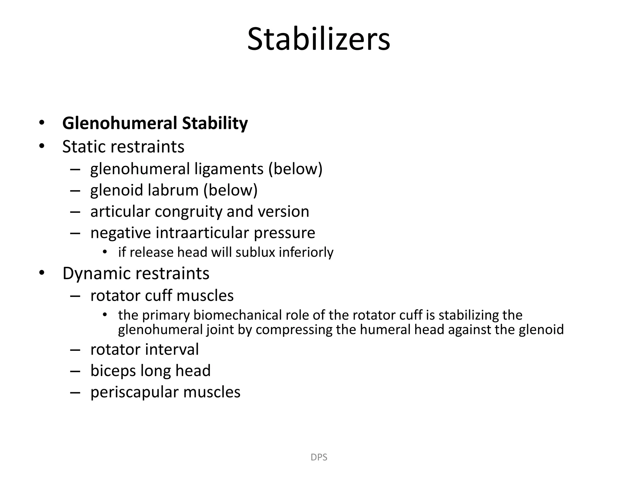 RECURRENT SHOULDER DISLOCATION. DR. DHARAMPAL SWAMI | PPTX