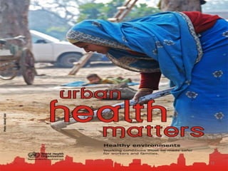 Urban Health Issues in India | PPTX