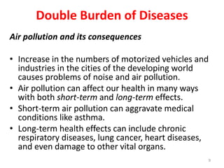 Urban Health Issues in India | PPTX