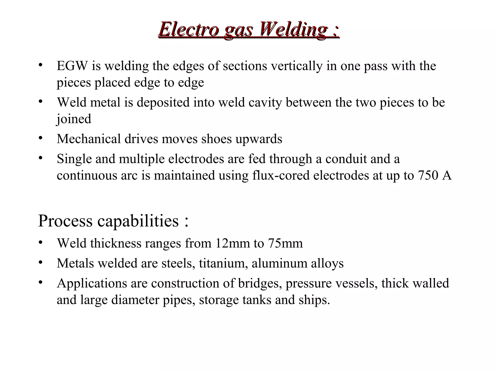 FUSION WELDING PROCESS | PPT