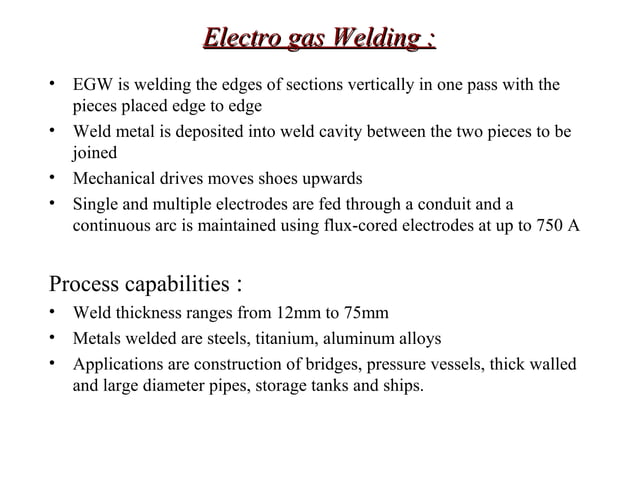 FUSION WELDING PROCESS | PPT
