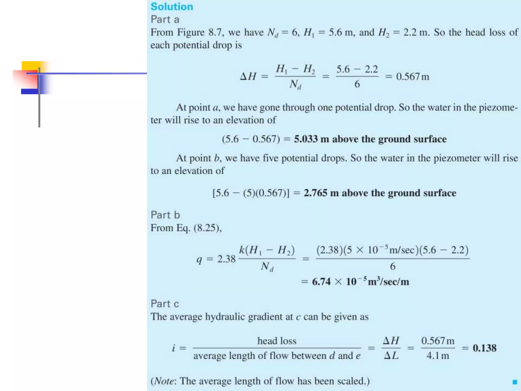Geotechnical Engineering-I [Lec #27: Flow Nets] | PPSX