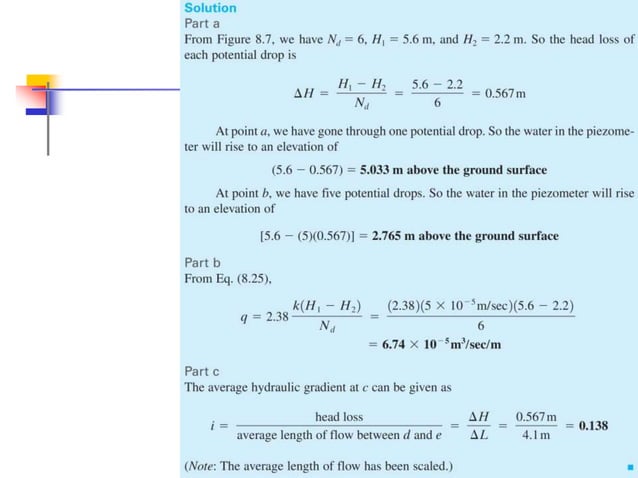 Geotechnical Engineering-I [Lec #27: Flow Nets] | PPSX