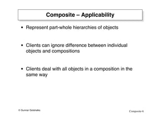 Structure-Composite Structure deign pattern model fact | PPT