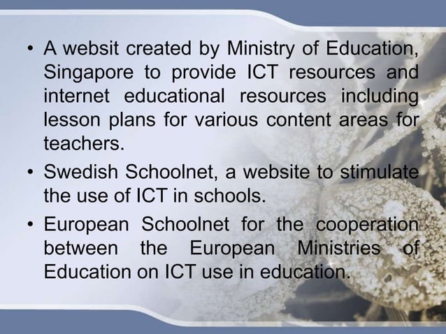 Computers in Education - Integrating ICTs in teacher training | PPSX