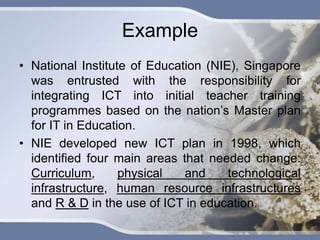 Computers in Education - Integrating ICTs in teacher training | PPSX