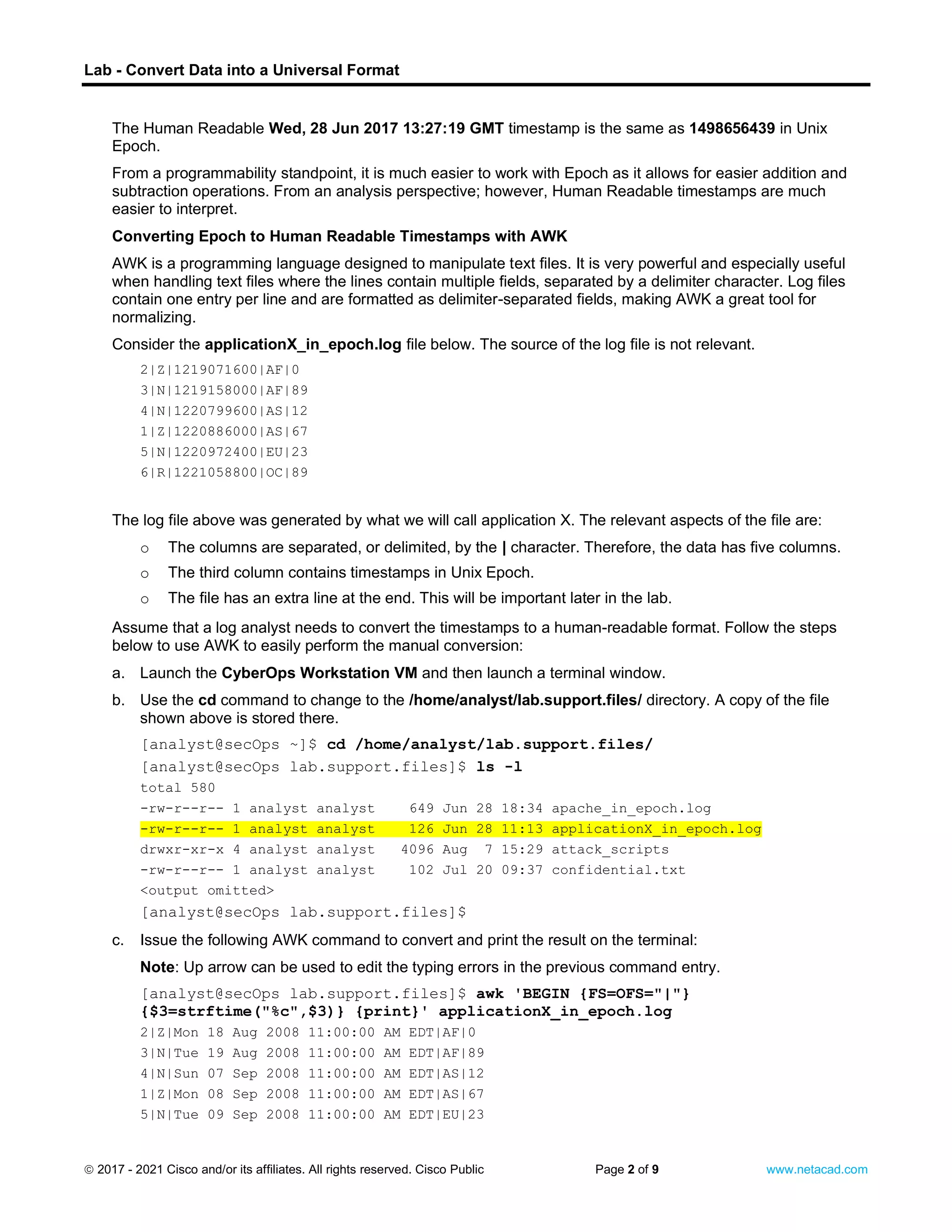 27.1.5 lab convert data into a universal format | PDF | Internet | Computing