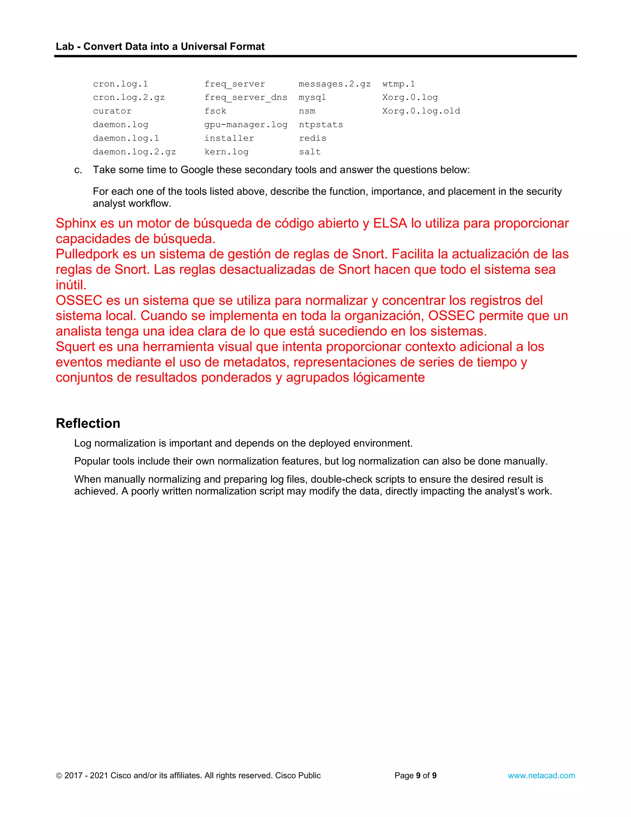 27.1.5 lab convert data into a universal format | PDF 27.1.5 lab convert data into a universal format | PDF