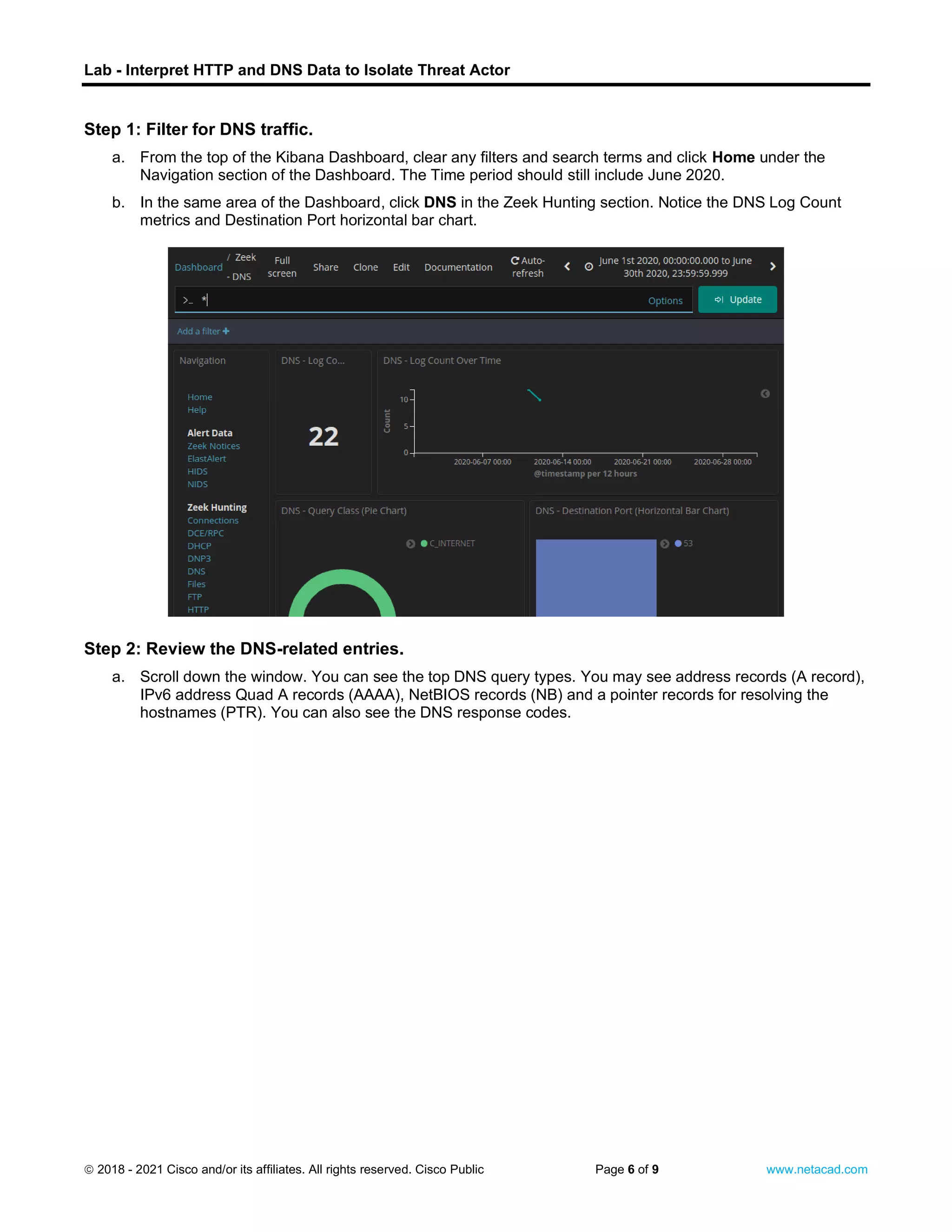 27.2.12 lab interpret http and dns data to isolate threat actor | PDF | Databases | Computer ...