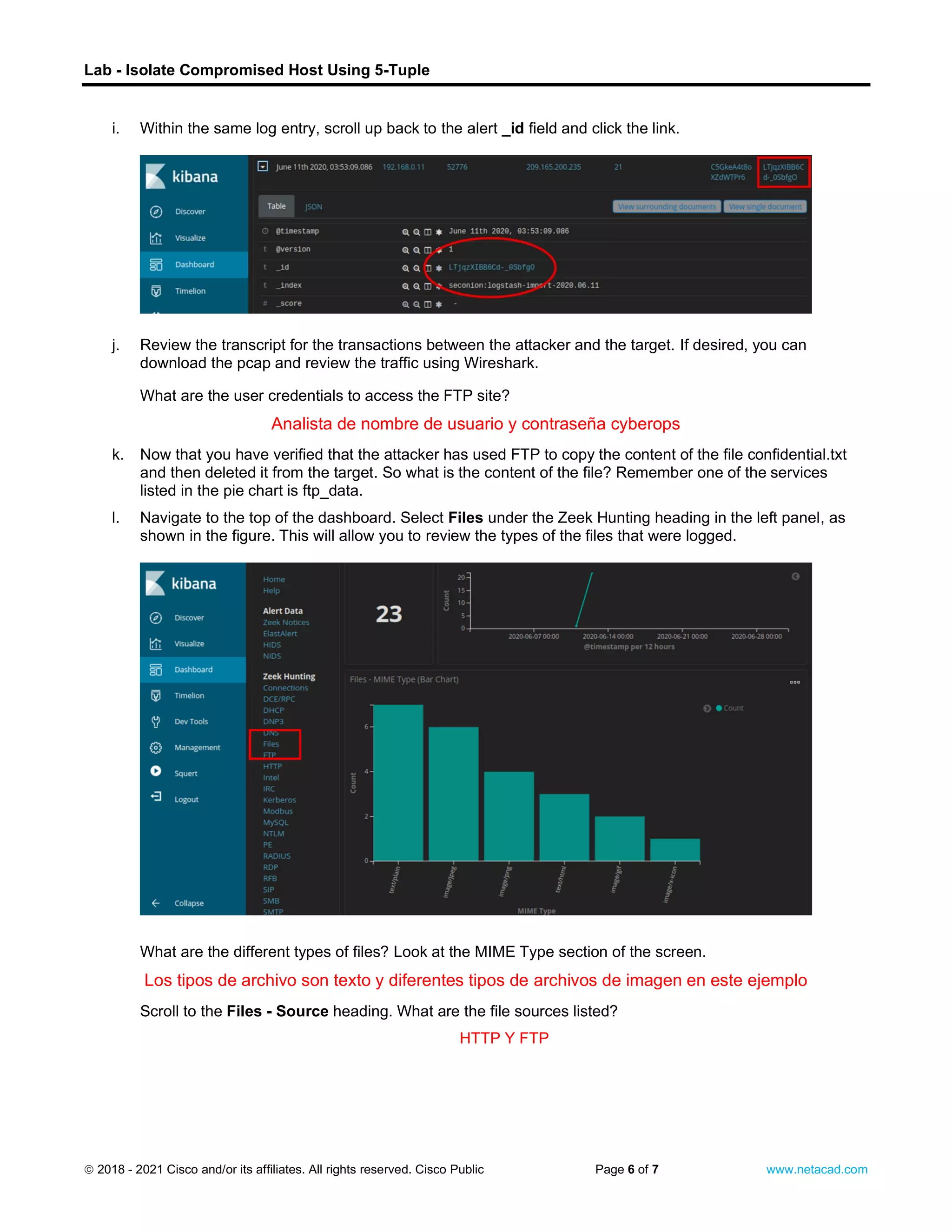 27.2.14 lab isolate compromised host using 5-tuple | PDF