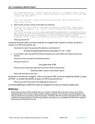 27.2.15 lab investigating a malware exploit | PDF