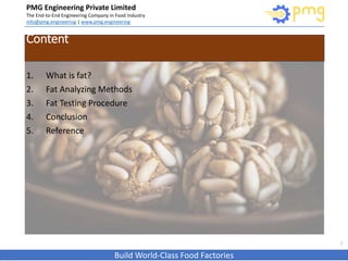 Equipment used for Fat Analysis.pptx.... | PPT