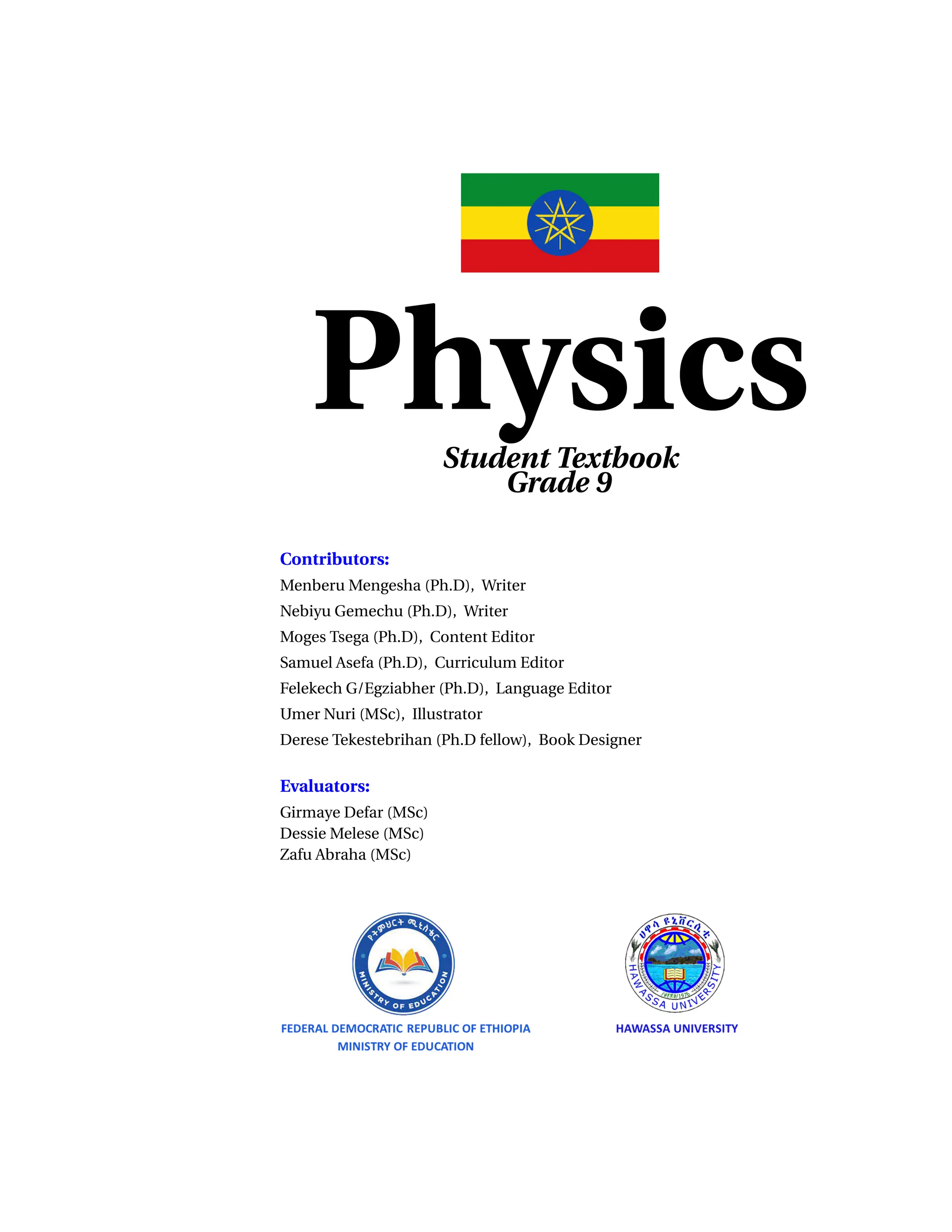 27. Physics Grade 9 StudentTextbook Final version.pdf | Physics | Science