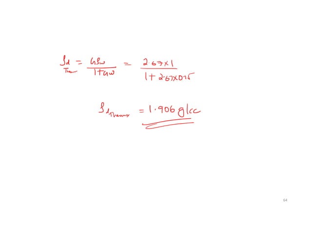 problems on compaction of soils in geotechnical engineering | PPT
