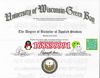 University of Wisconsin-Green Bay degree offer diploma Transcript | PDF