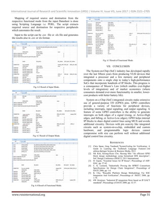 System Development for Verification of General Purpose Input Output | PDF