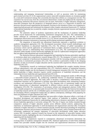 Meta-skills-oriented academic management in higher education: evidence ...