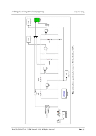 Modeling of Overvoltage Protection by Lightning for a Grid-tied Solar ...