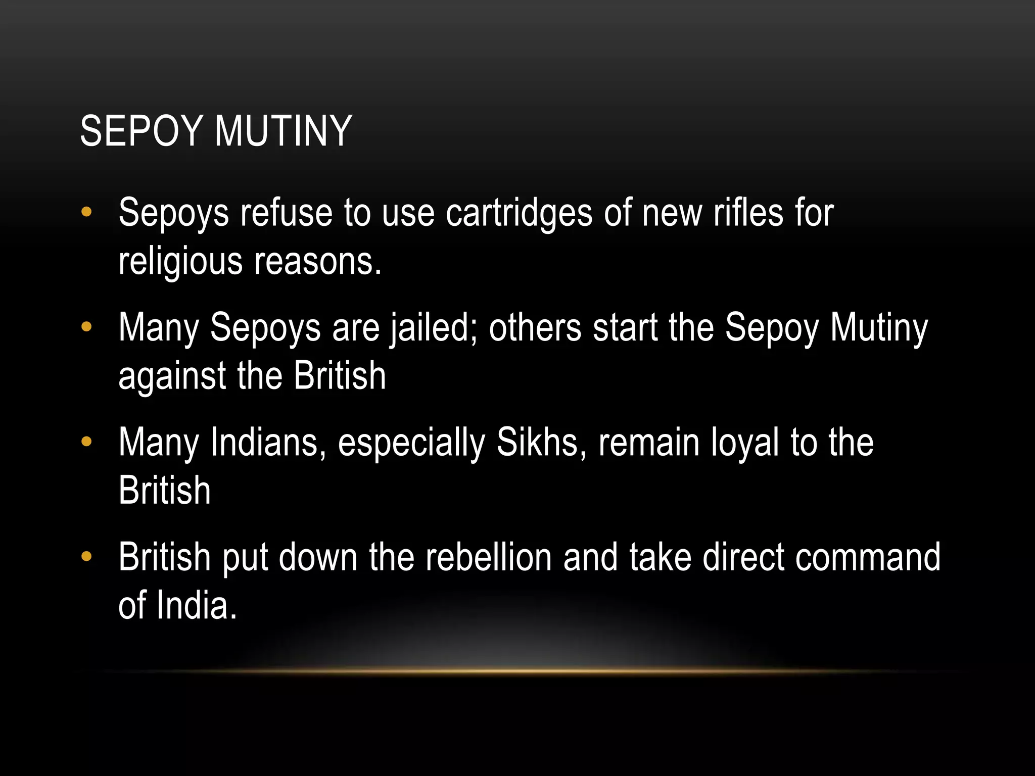 27.4 british imperialism in india | PPTX