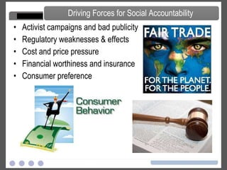 Corporate Social Accountability Management - SA 8000 | PPT