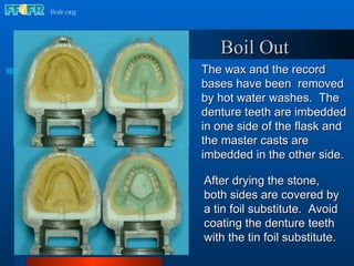 27.denture processing | PPT