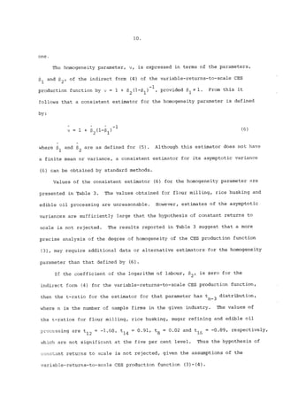 Estimation of Elasticities of Substitution for CES and VES Production ...