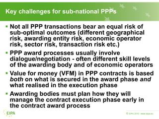 PPP for regional development - Michael BURNETT, EIPA | PPT
