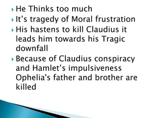Hamlet as a Tragedy of Reflection | PPTX