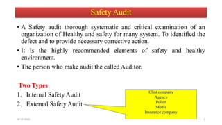 Safety audit and risk assessment | PDF