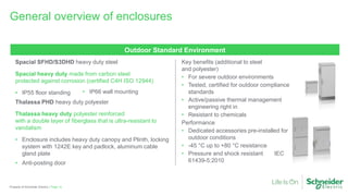Spacial, Thalassa, ClimaSys Universal enclosures Briefing | PPTX