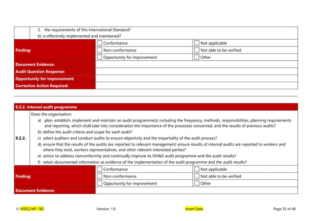 270. ISO 45001 Audit Report Checklist Template.docx