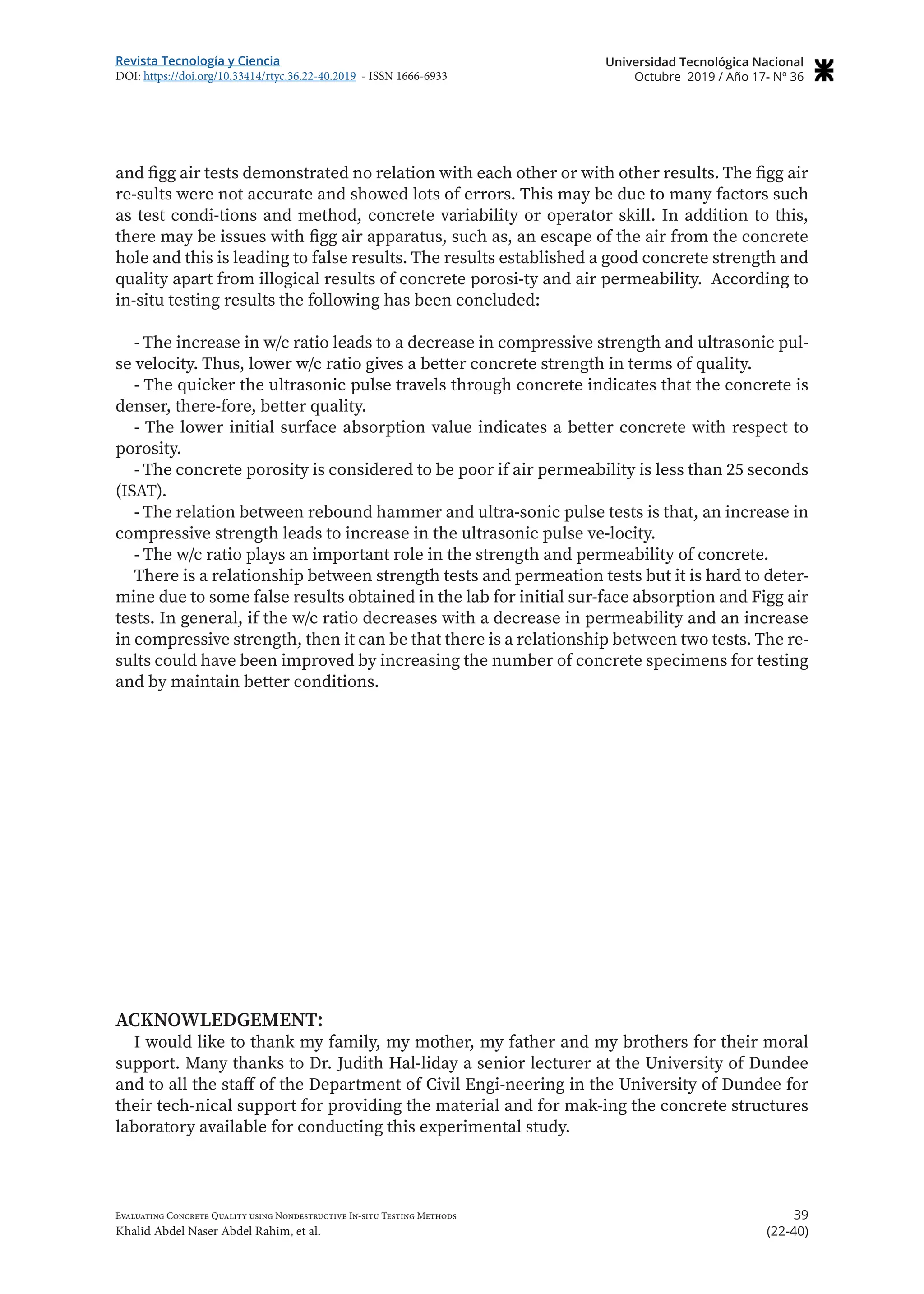 Evaluating Concrete Quality Using Nondestructive In Situ Testing Methods Pdf Civil