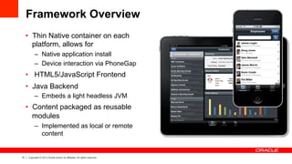 Oracle ADF Architecture TV - Design - Architecting for ADF Mobile Integration | PDF