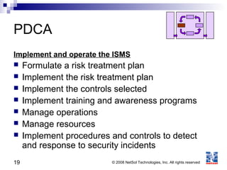 ISO 27001 - Information Security Management System | PPT