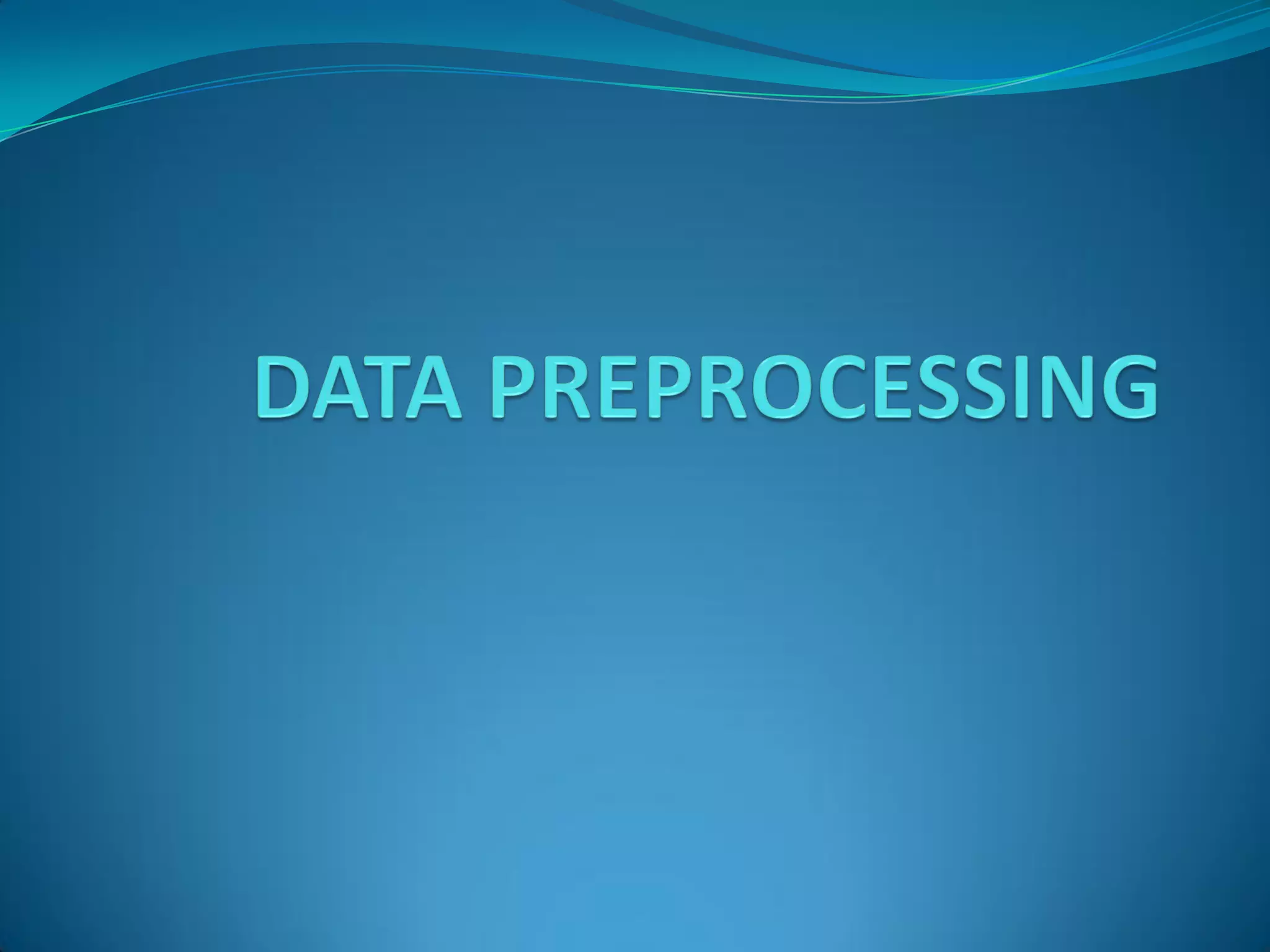 2700 3 data preprocessing | PDF