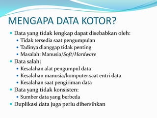 2700 3 data preprocessing | PPT