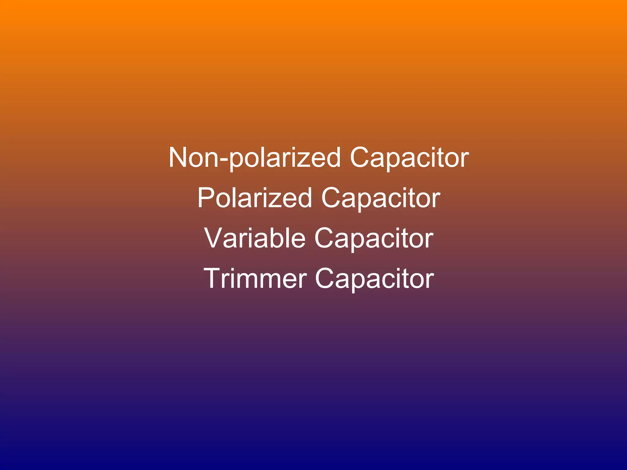 Capacitor | PPT